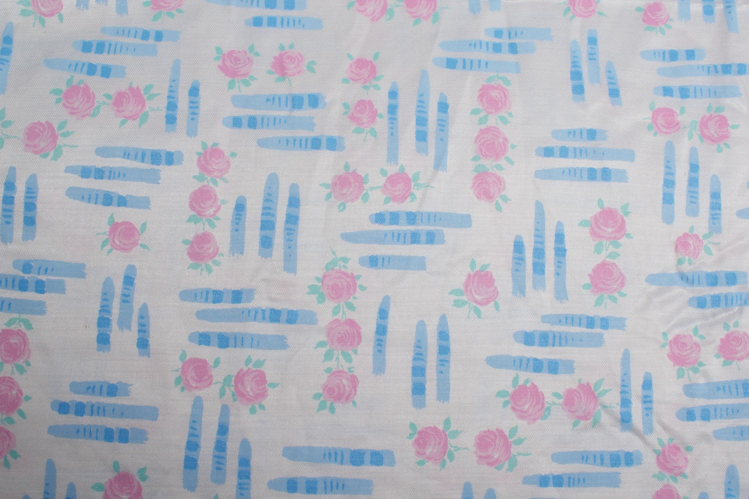 1970s Vintage Satin Fabric Cotton Viscose Brushed Fabric - Etsy