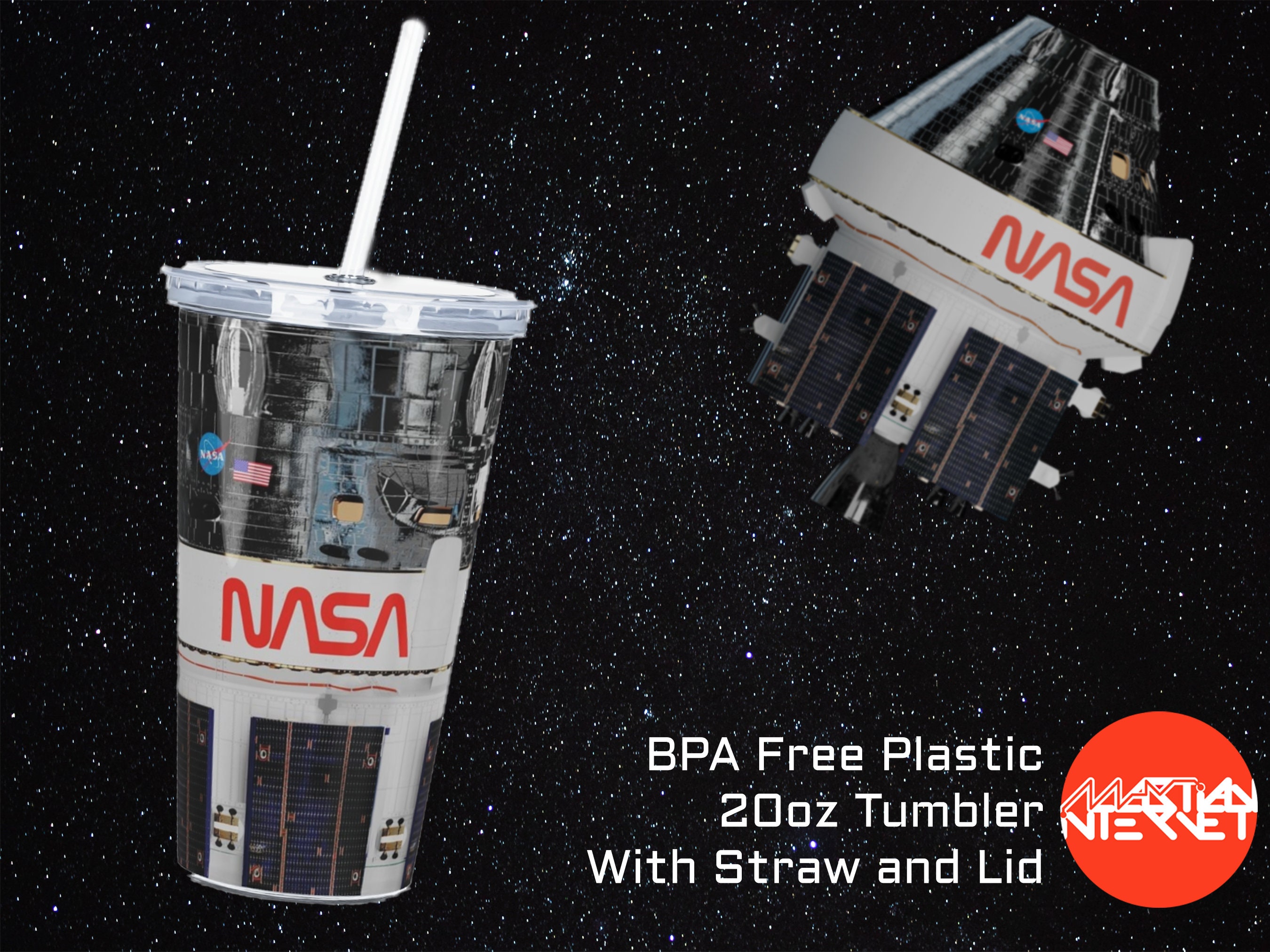 Nasa Soda Straw Template