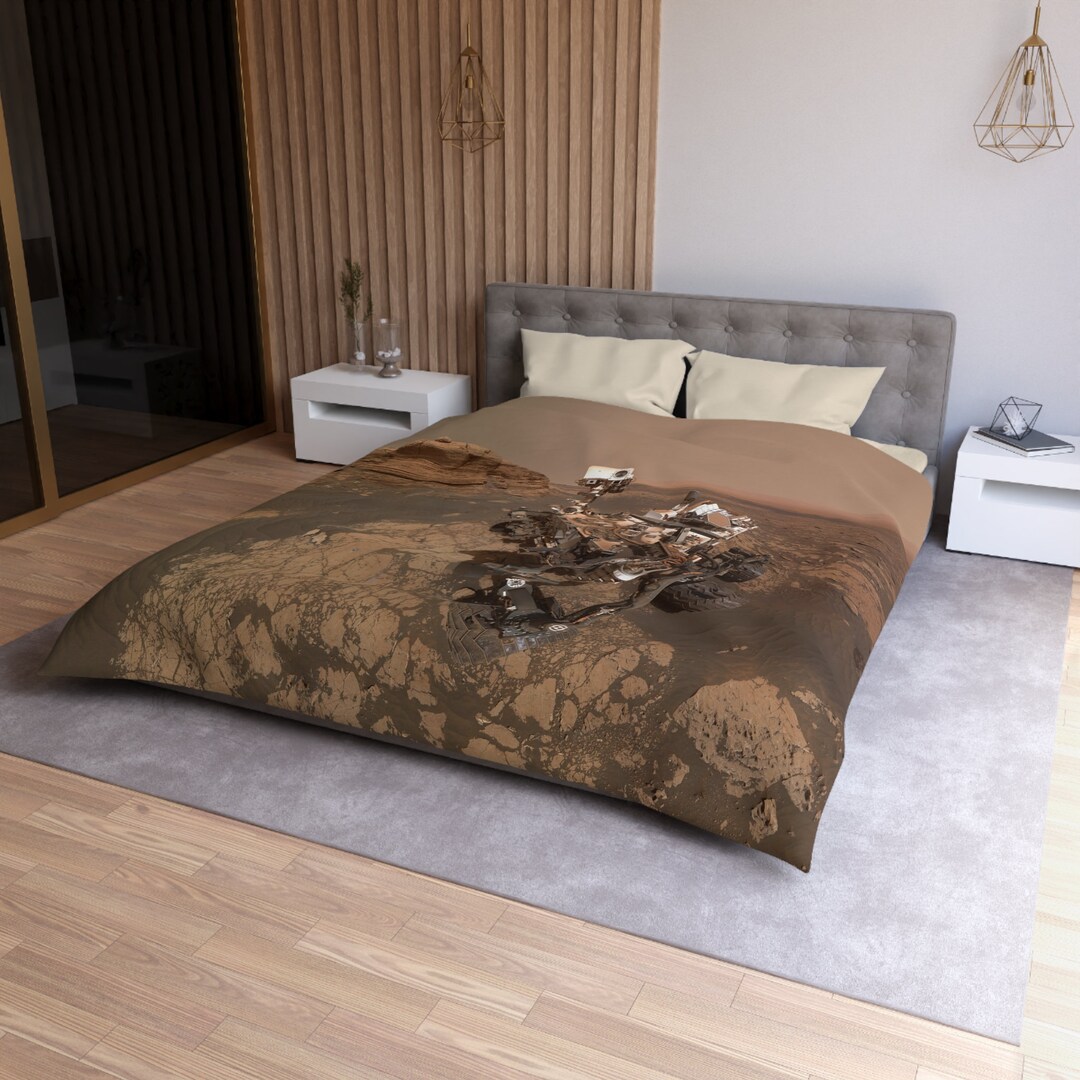 Curiosity Rover Microfiber Duvet Cover - Etsy