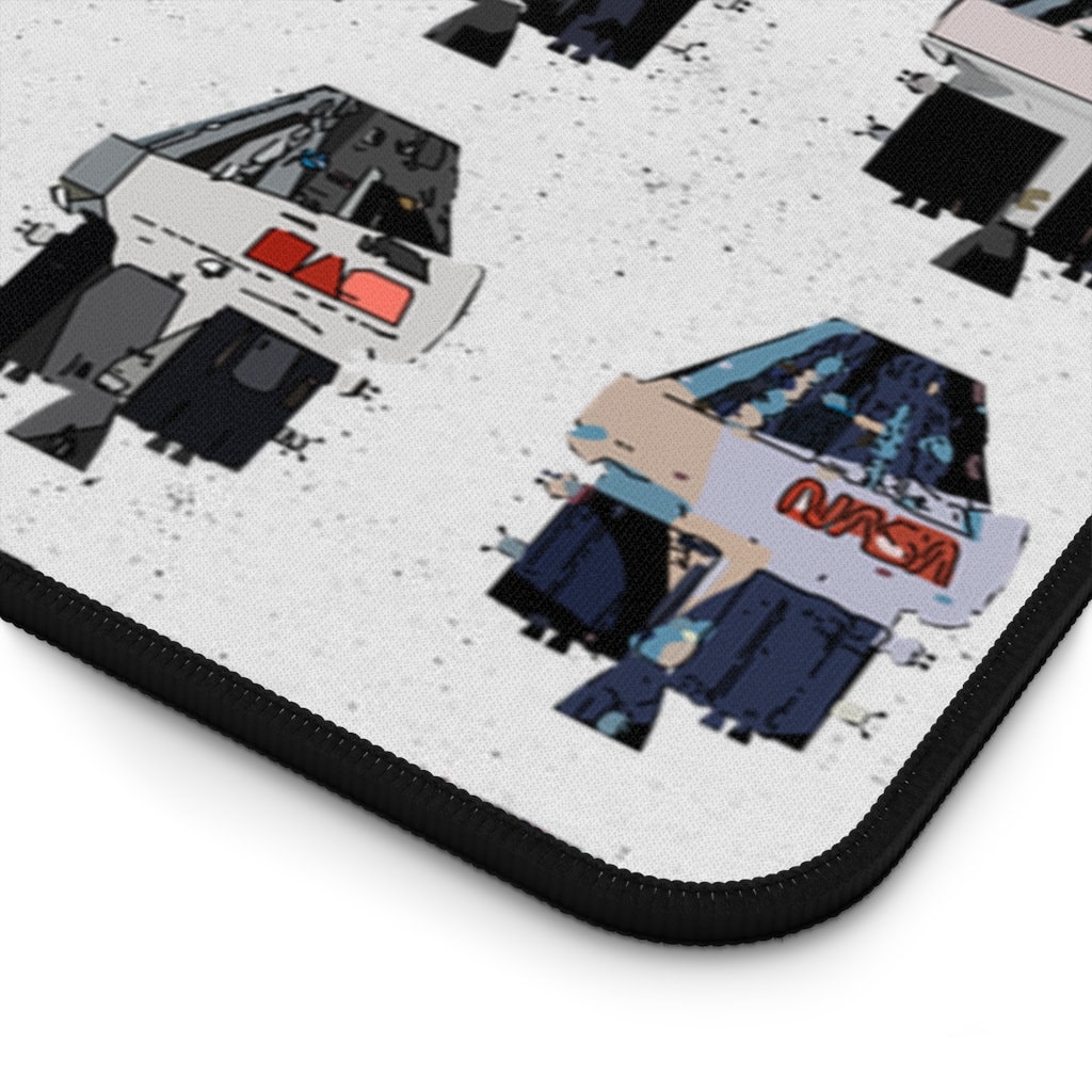 NASA Orion Spacecraft Pattern Desk Mat / NASA Worm Logo / Artemis ...