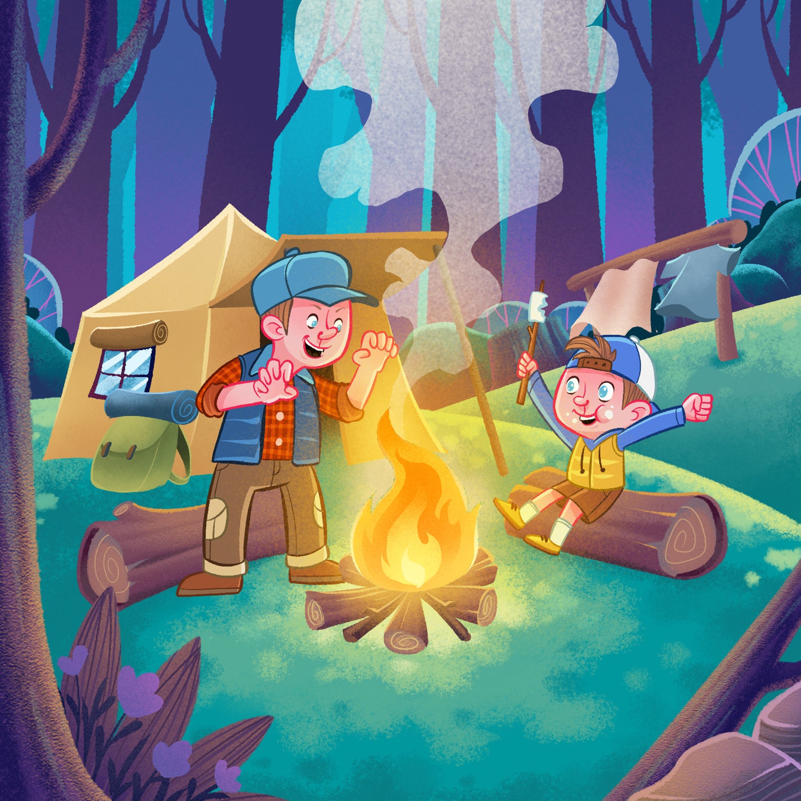 Whimsical Storybook Character Illustrations: Original Artwork for Kids ...