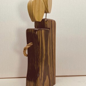Couple in Love Unity Hand Made Faceless Wood Figurine - Etsy
