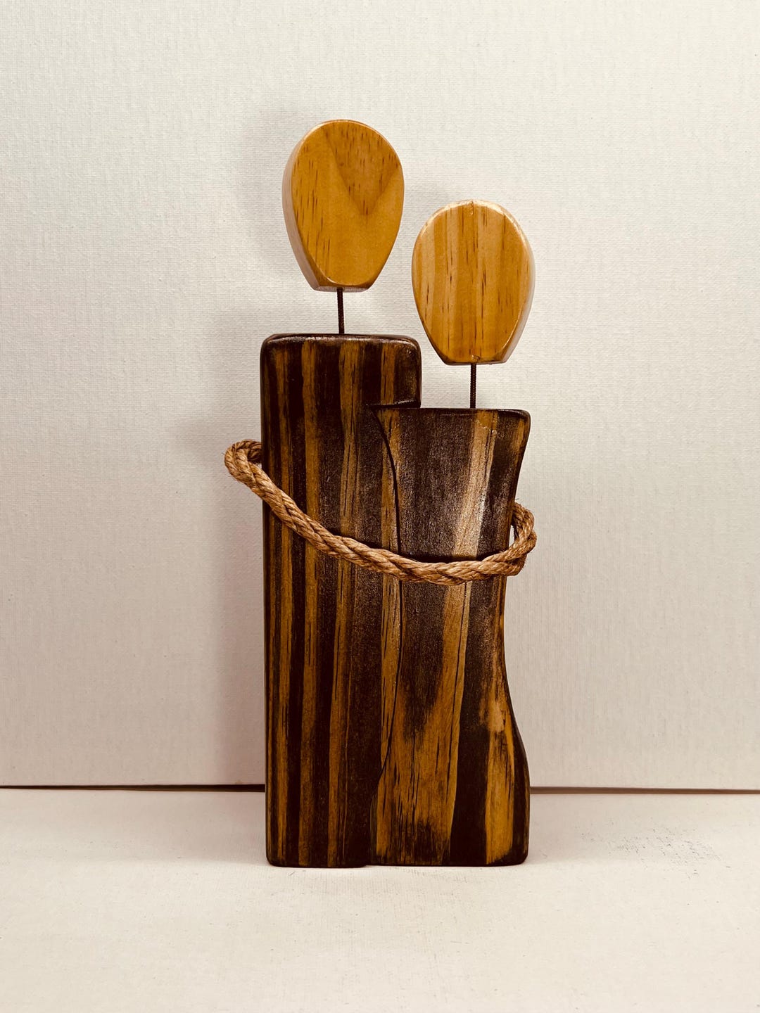 Couple in Love Hand Made Unity Wood Figurine - Etsy