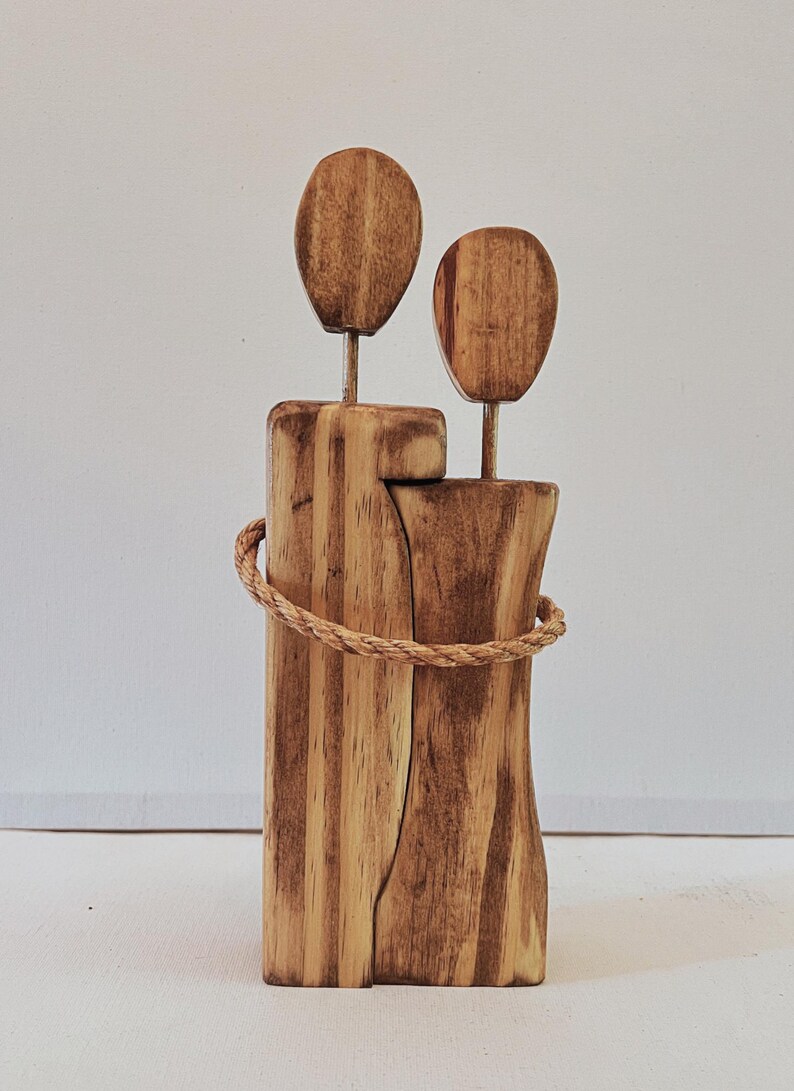 Couple in Love Hand Made Unity Wood Figurine - Etsy