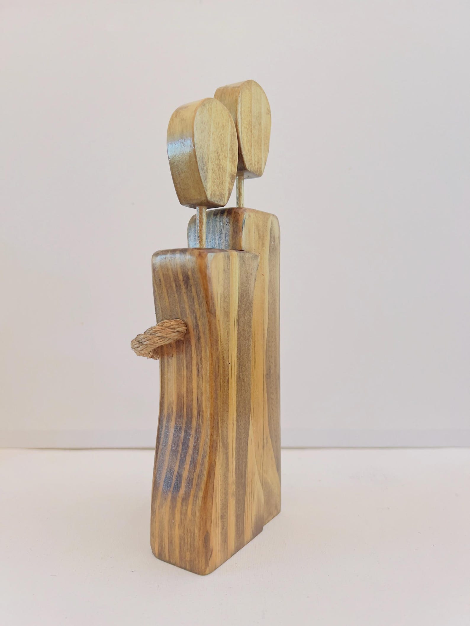 Rustic Wood Unity Figurine: Handmade Couple Sculpture - Etsy