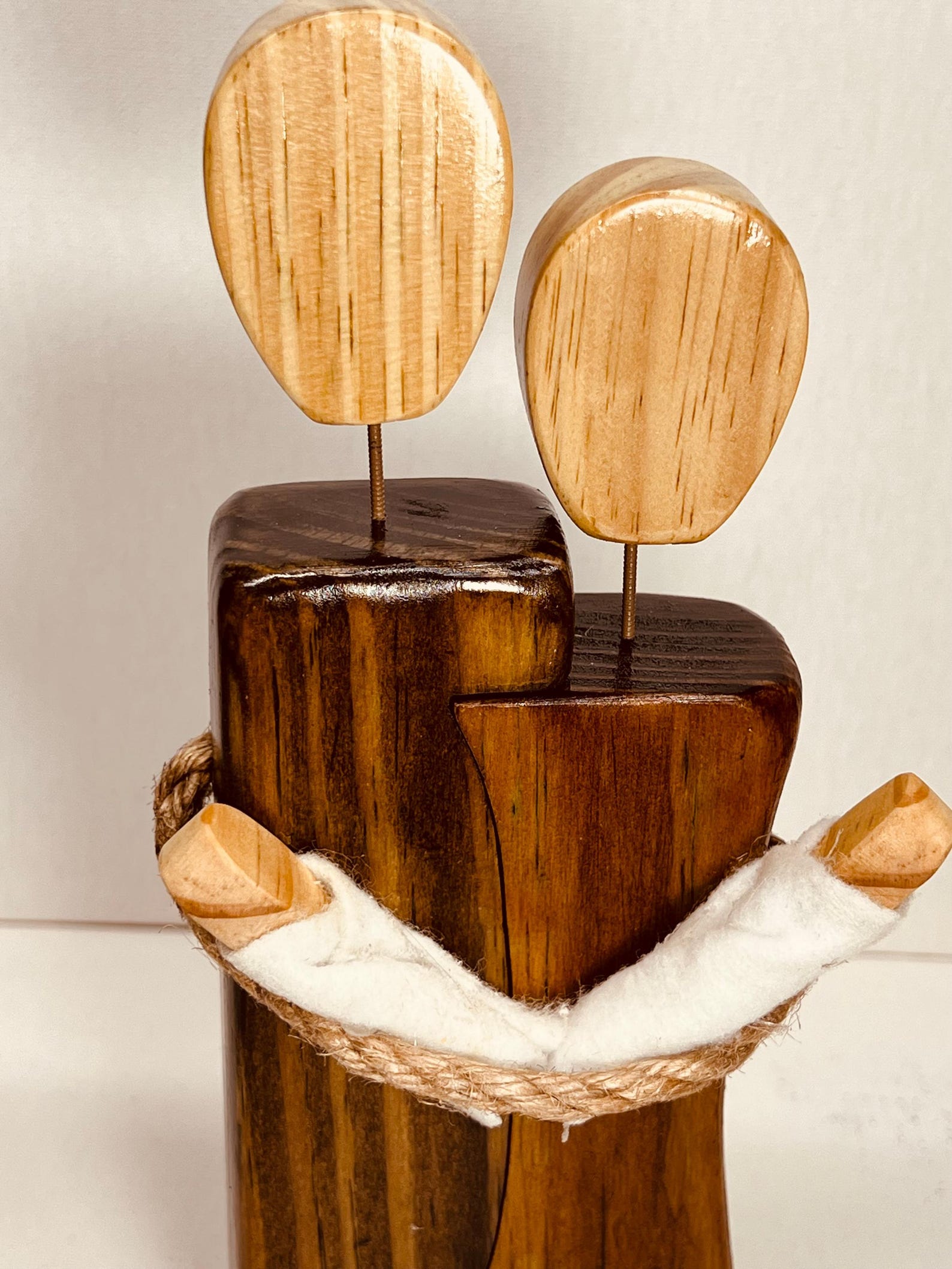 Couple in Love Holding Twin Babies Hand Made Unity Wood Figurine - Etsy