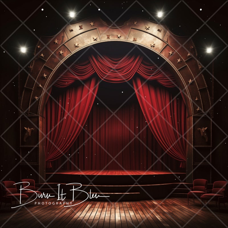 Theater Backdrop - Etsy