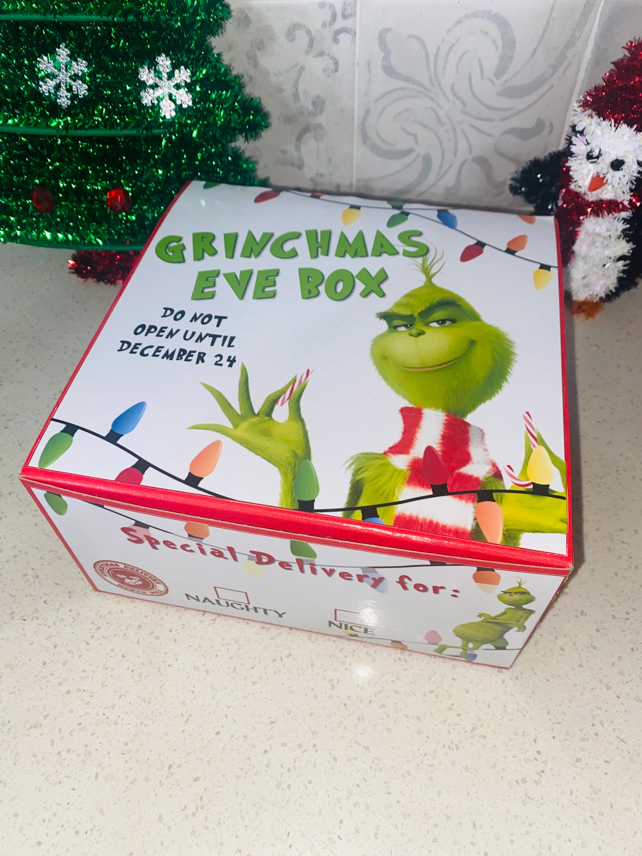 Tesco Grinch Christmas Eve Box at Kathleen Flores blog