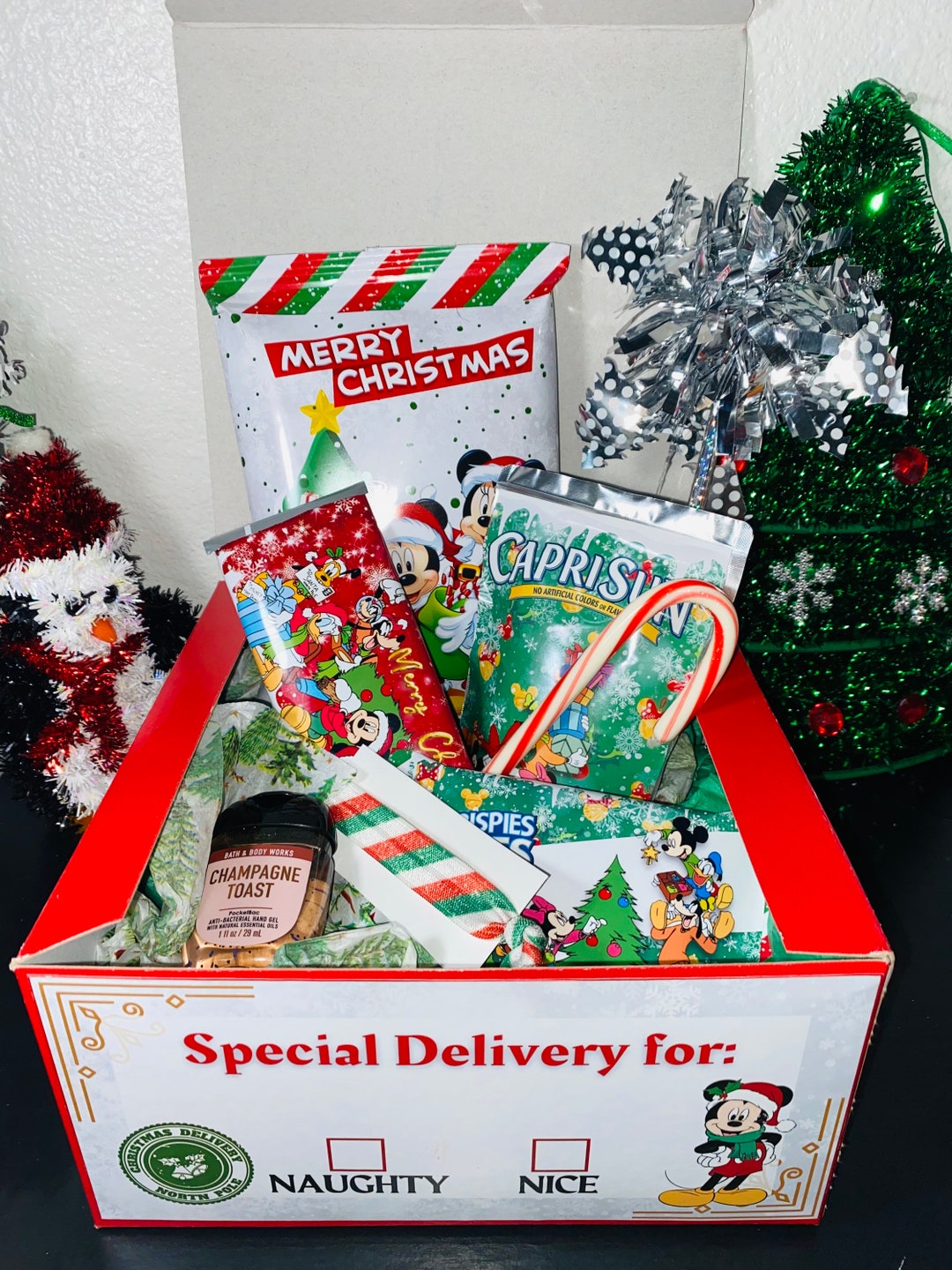 Mickey Mouse Christmas Eve Box Christmas Eve Box - Etsy