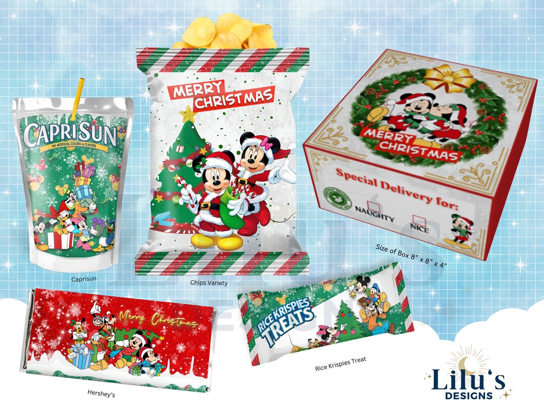 Mickey Mouse Christmas Eve Box | Christmas Eve Box | Mickey's Christmas ...