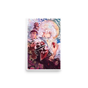 Berserk Story Poster Print: Griffith, Guts, Casca - Etsy