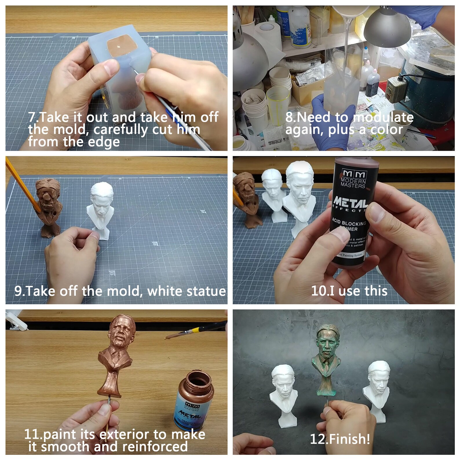 Handmade Resin Crafts Crow on Magic Knot Resin Ornament Garden - Etsy