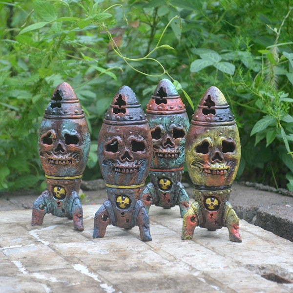 Skull Ornament - Etsy