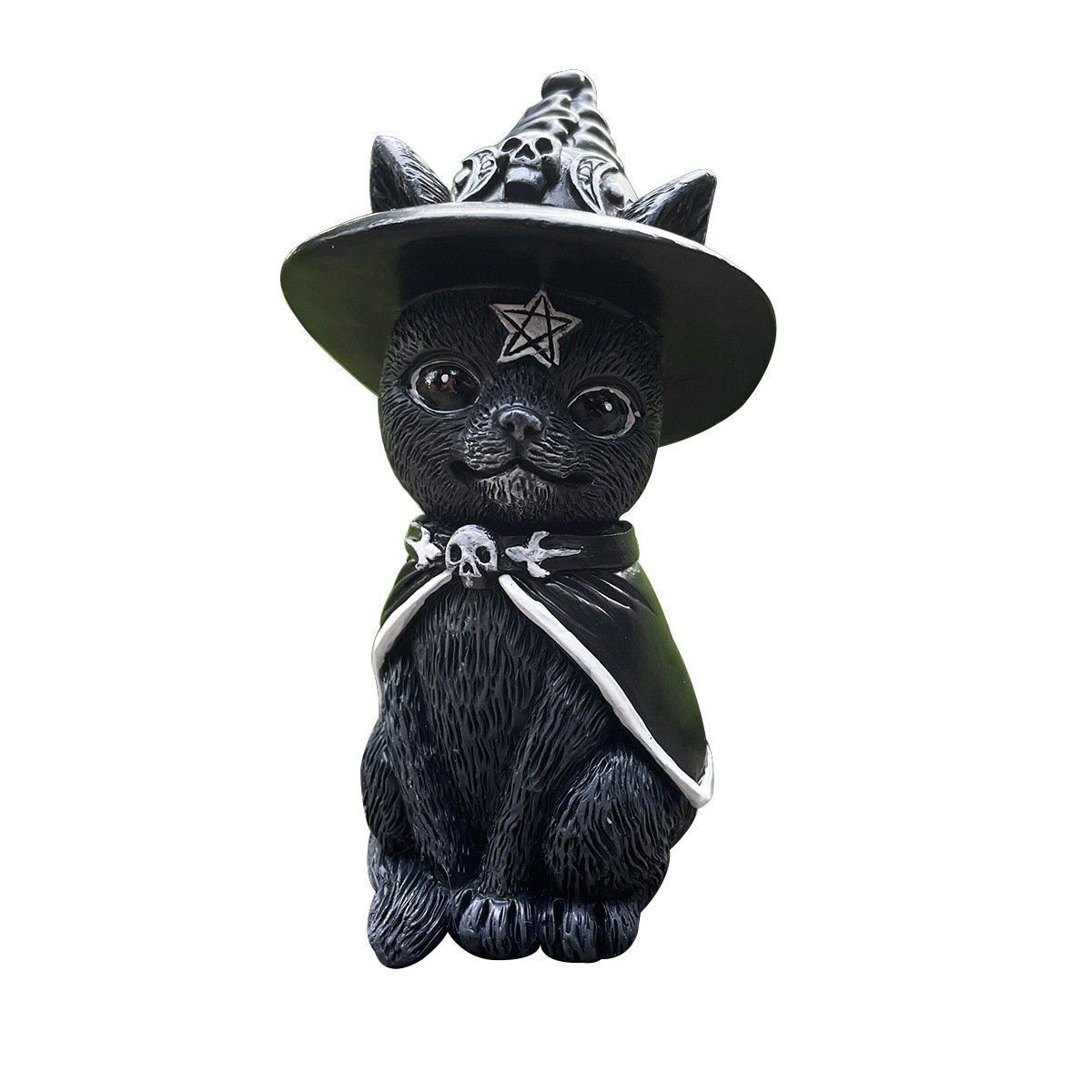 Resin Crafts Halloween Magic Cat Ornament Animal Sculpture - Etsy