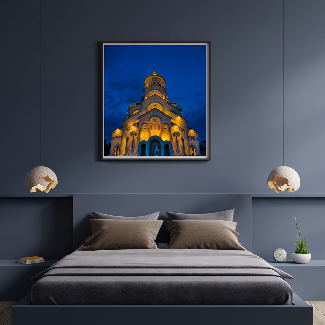 Sameba Cathedral Photo, Tbilisi Photo, Church Poster, Christianity Gift ...