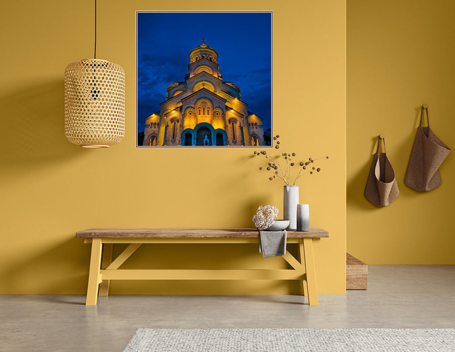 Sameba Cathedral Photo, Tbilisi Photo, Church Poster, Christianity Gift ...