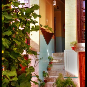 Set of 2 Photos of an Old House in Shiraz, Persian Art, Shiraz Photo ...