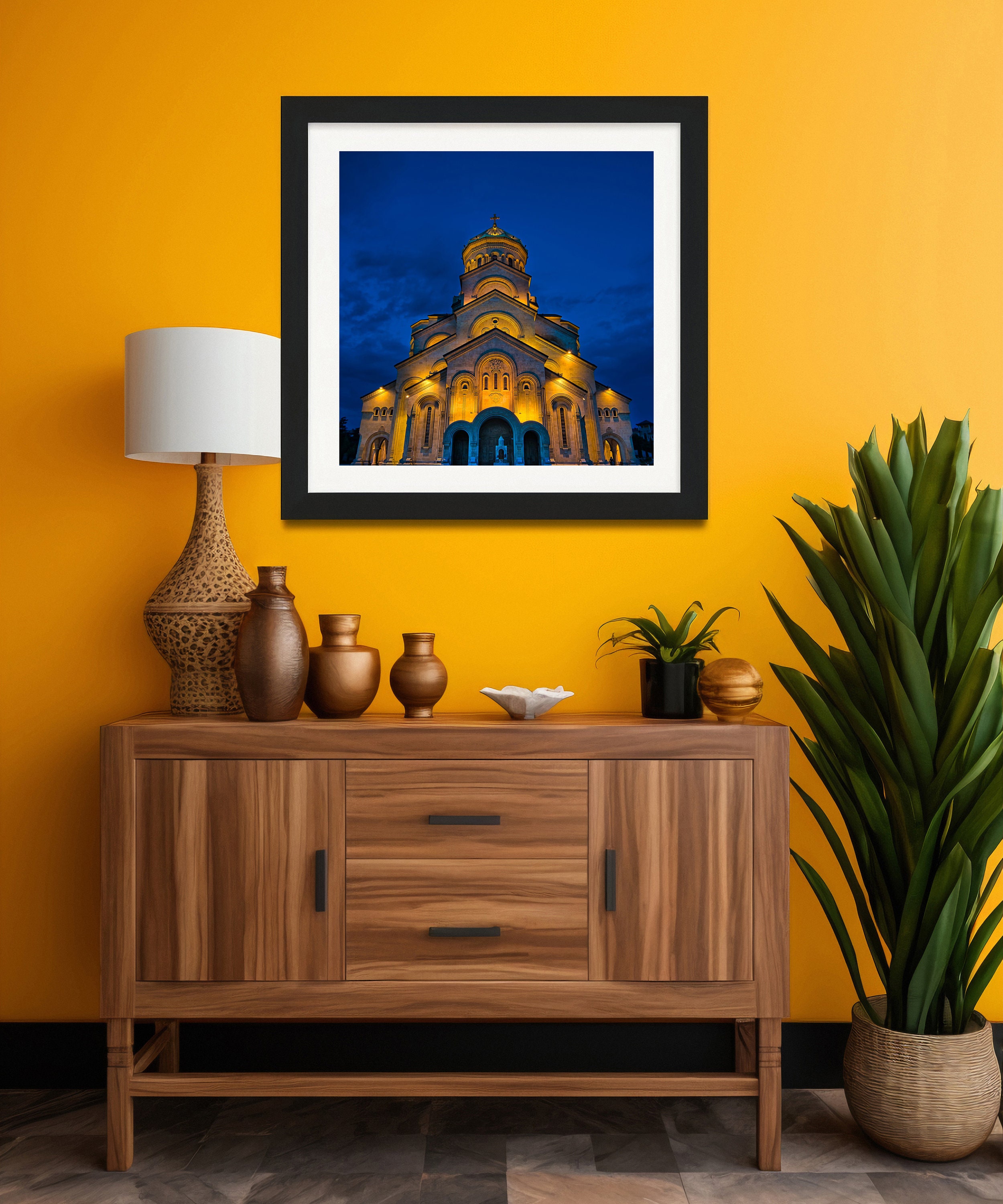 Sameba Cathedral Photo, Tbilisi Photo, Church Poster, Christianity Gift ...