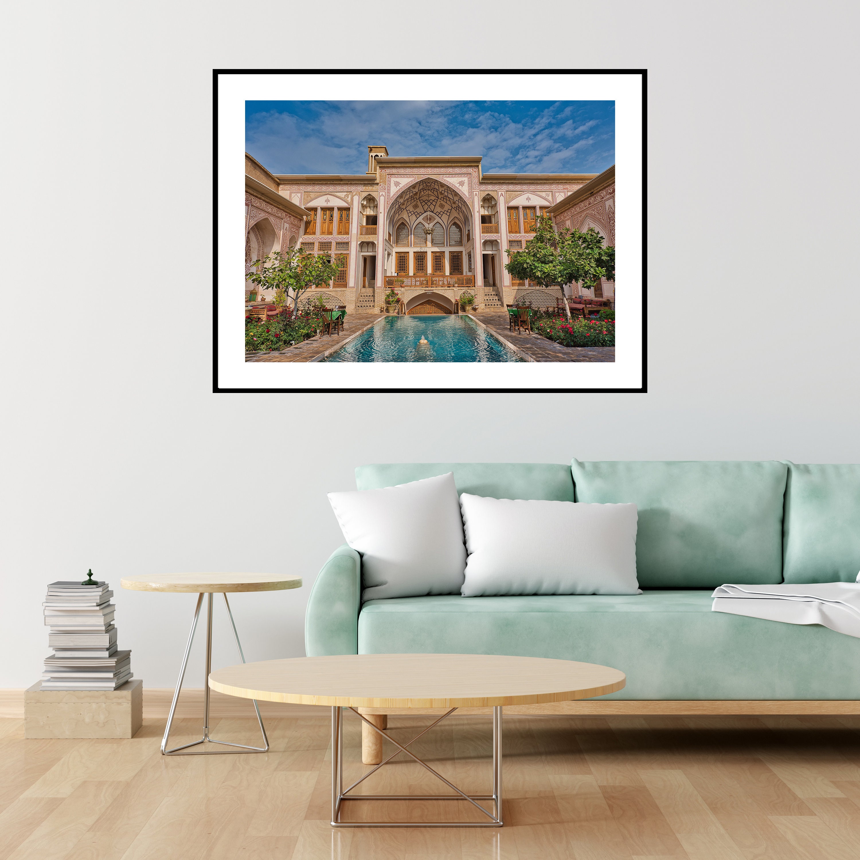 Iran Photo, Isfahan Poster, Persian Art, Iran Print, Kashan Old House ...