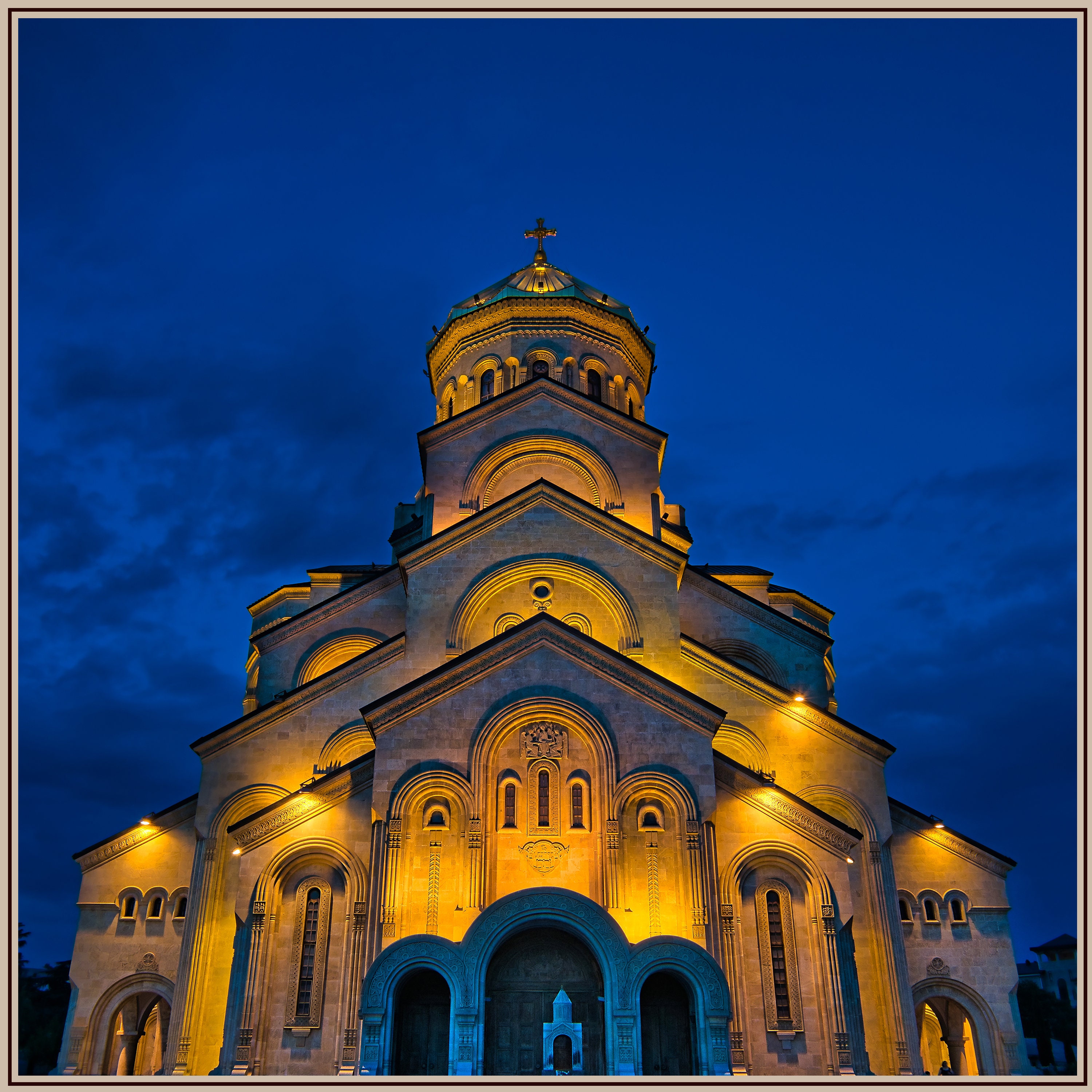 Sameba Cathedral Photo, Tbilisi Photo, Church Poster, Christianity Gift ...