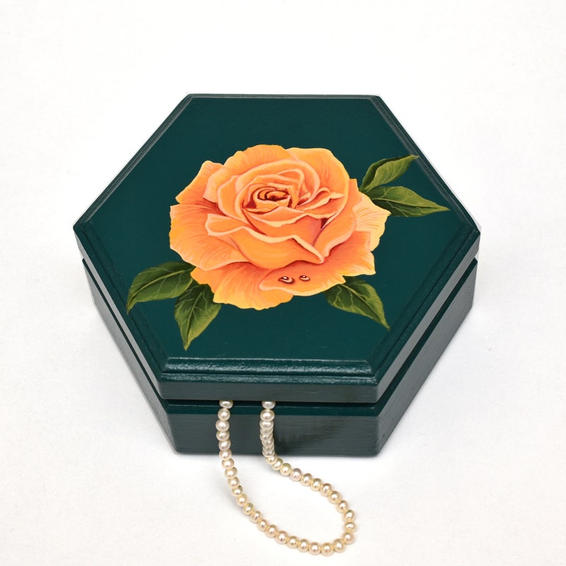 Hand Decorated Box - Etsy
