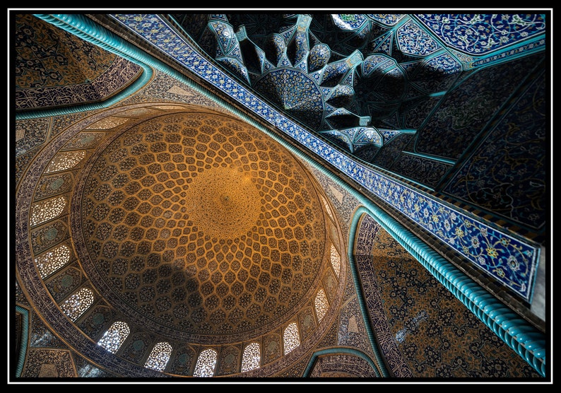 Isfahan Photo, Sheikh Lotfollah Mosque, Persian Art, Iranian ...