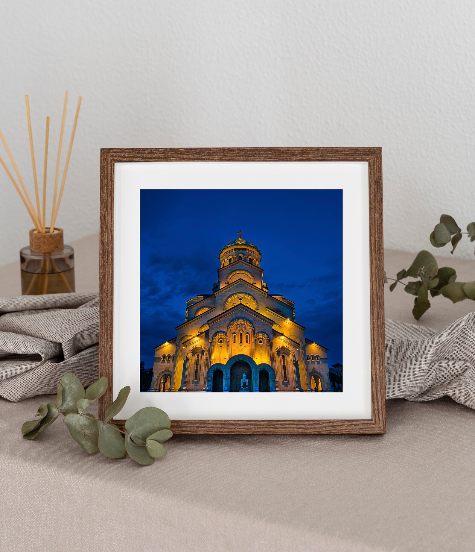 Sameba Cathedral Photo, Tbilisi Photo, Church Poster, Christianity Gift ...