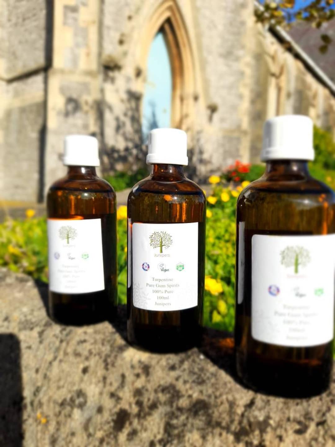 Organic Pure Gum Spirits of Turpentine Large 100ml 3.5fl Oz Glass ...