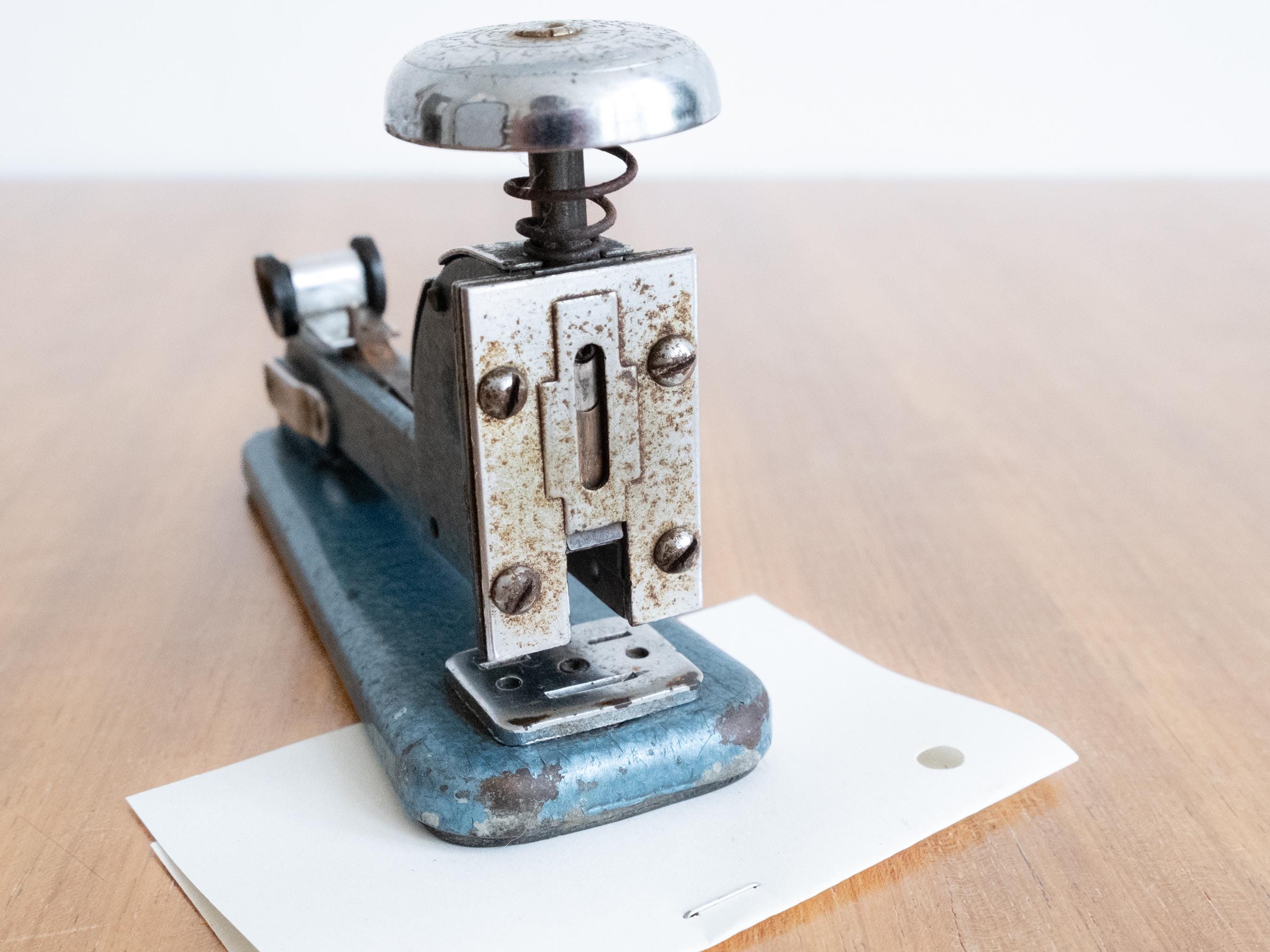 Vintage Vanguard Stapler, 1930s Industrial Stapler - Etsy