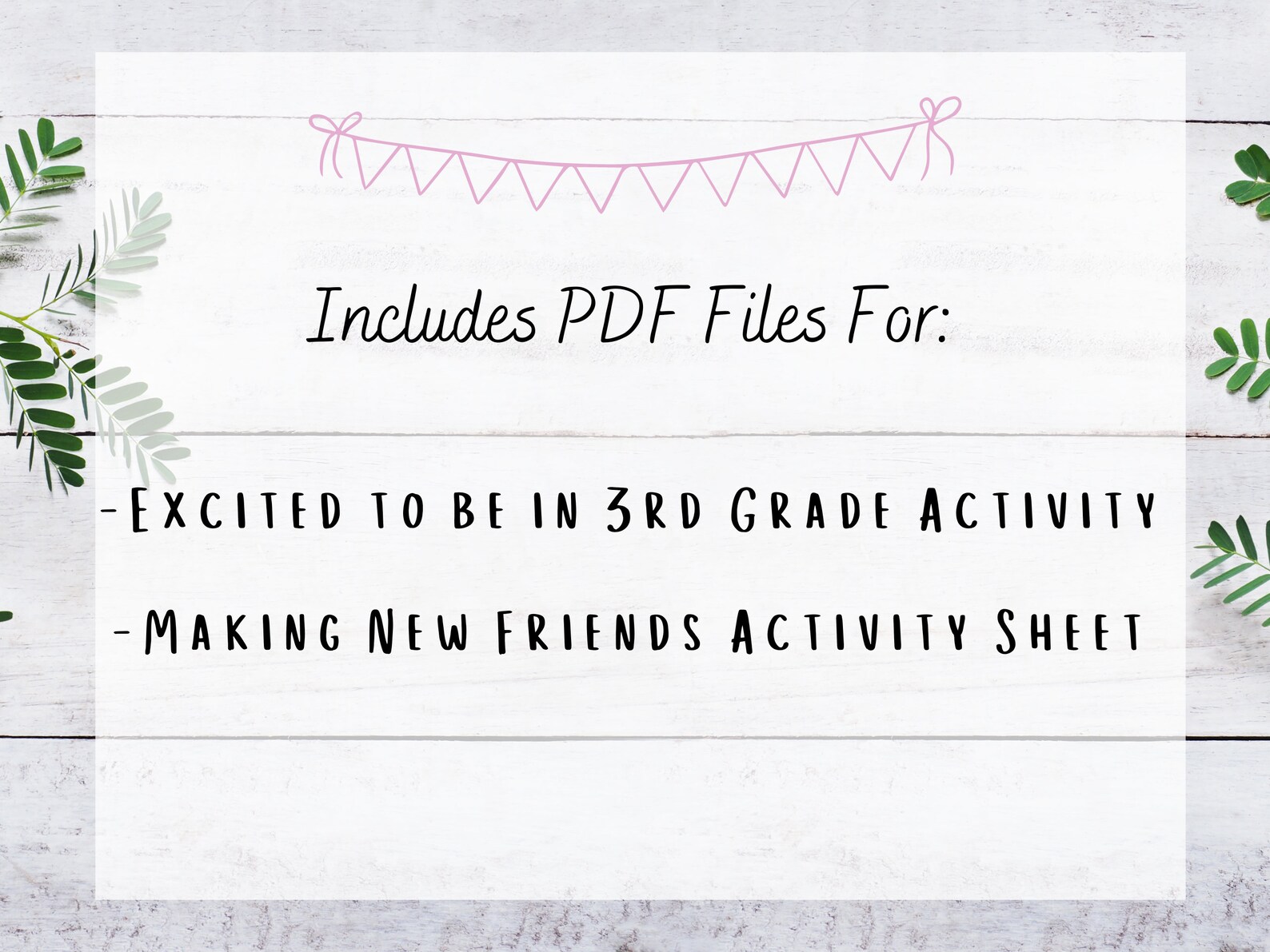 THIRD GRADE Activity Sheets - All About Me Portrait Page + Making ...