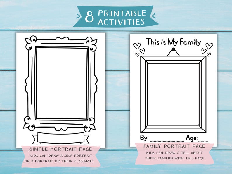 Back to School Activities Package All About Me Teacher Printable ...