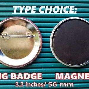 Beelzebub, Vortex - BIG BADGES / MAGNETS - Helluva Boss - Etsy