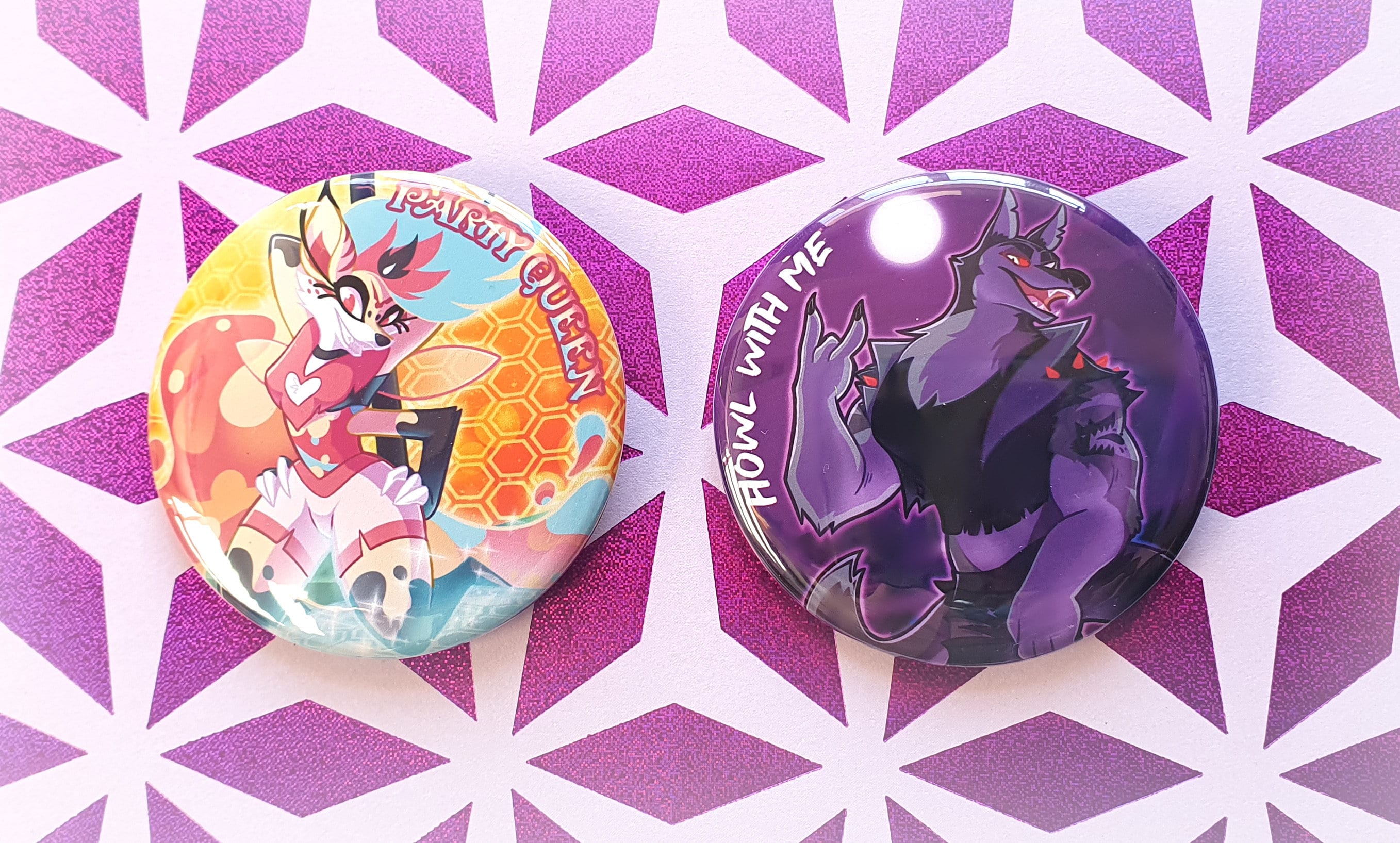 Beelzebub, Vortex - BIG BADGES / MAGNETS - Helluva Boss - Etsy