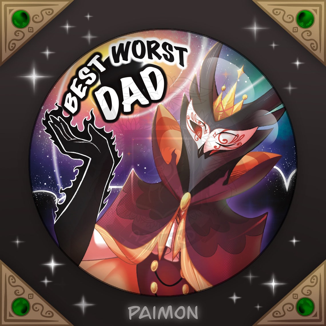 Helluva Boss: Loona, Stolas, Octavia, Paimon BIG BADGES / MAGNETS - Etsy