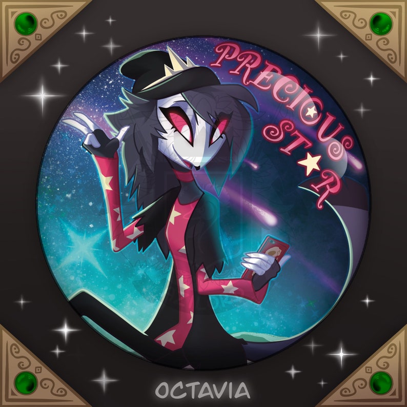 Helluva Boss: Loona, Stolas, Octavia, Paimon BIG BADGES / MAGNETS - Etsy