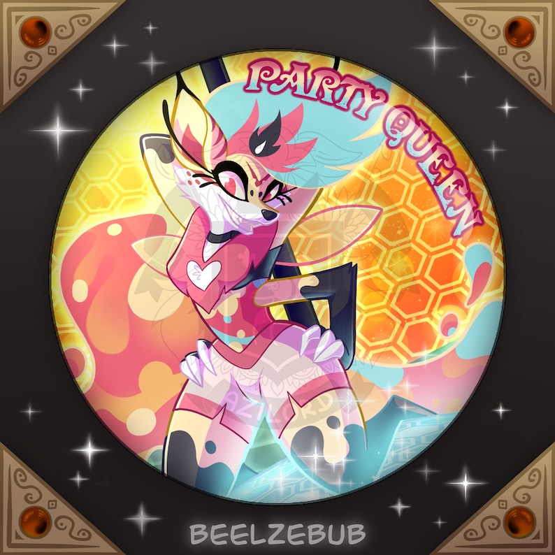 Beelzebub, Vortex - BIG BADGES / MAGNETS - Helluva Boss - Etsy