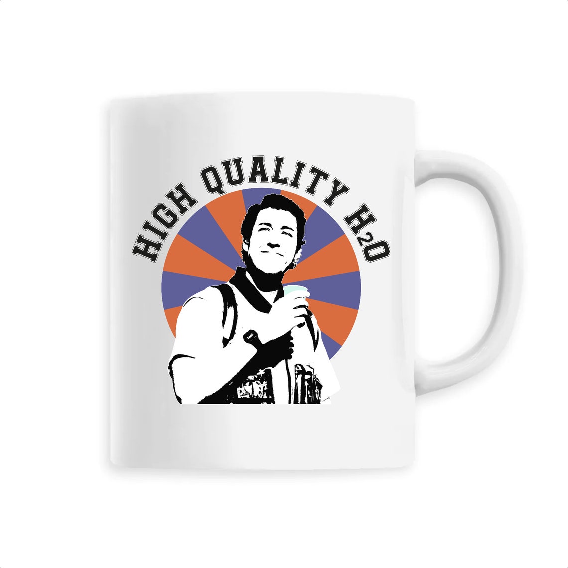 Printed Ceramic Mug Waterboy High Quality H2O Cult Movie Geek 33 Cl - Etsy