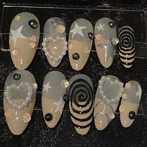 Super Star Press on Nails - Etsy