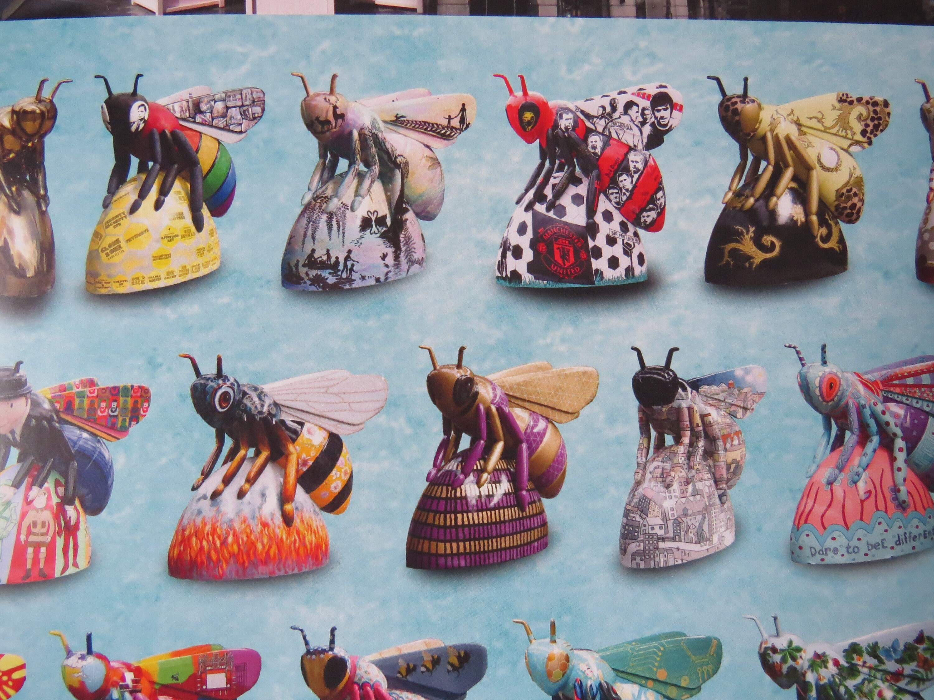 Manchester Bees Art Print: Bee in the City 2018 - Etsy UK