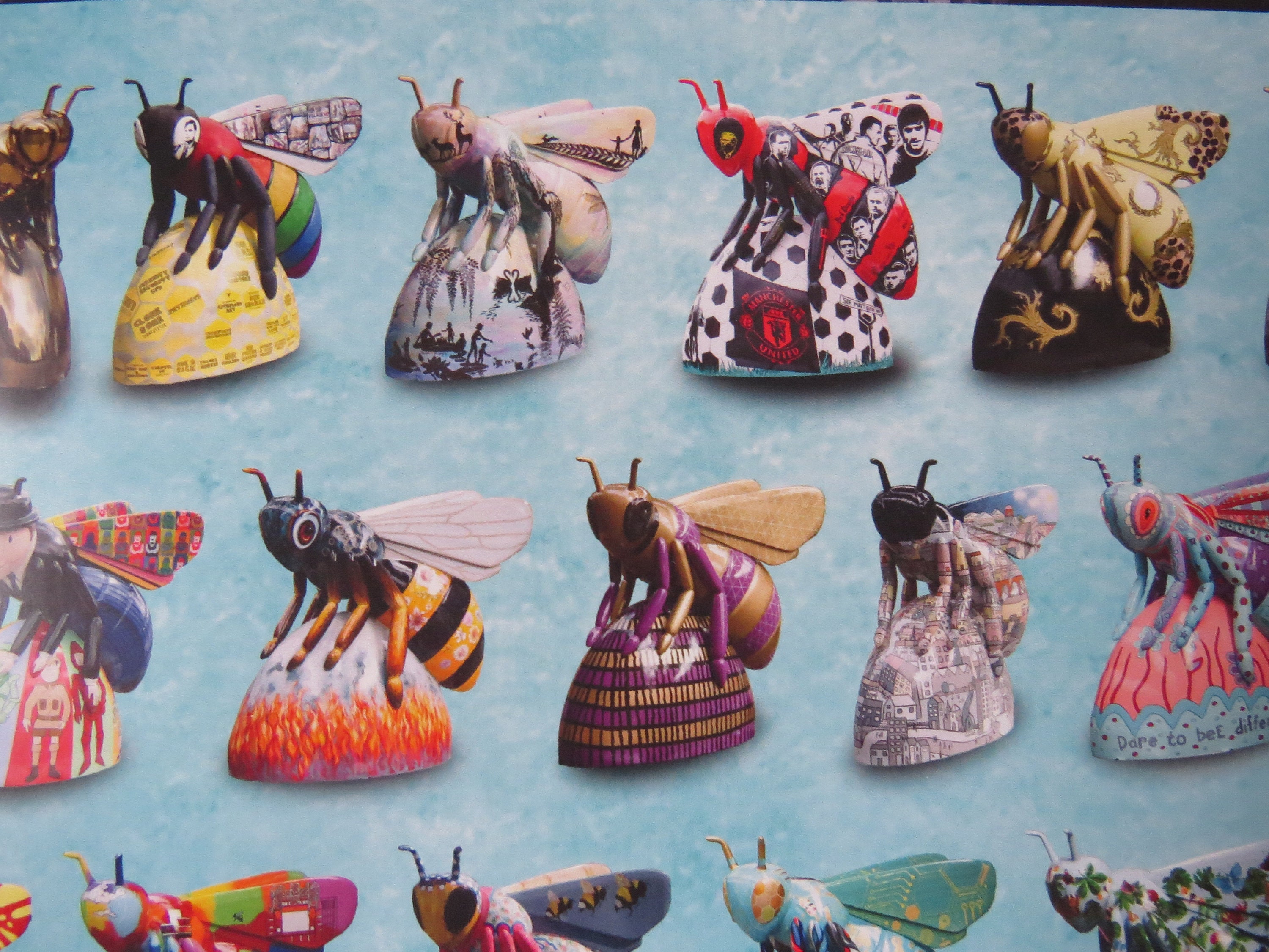 Manchester Bees Art Print: Bee in the City 2018 - Etsy UK