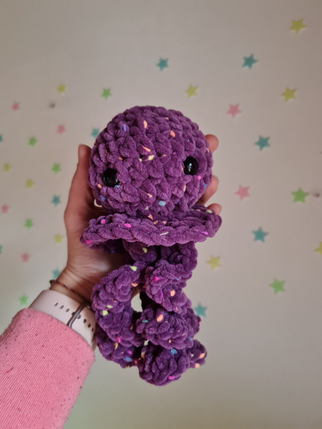 Mini Octopus Plushie Super Soft Plushie Small Plushie Handmade ...