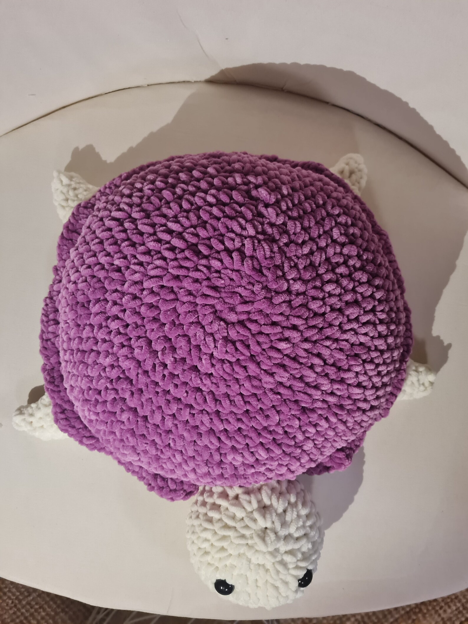 Flippy the Giant Turtle Crocheted Plushie Giant Crocheted Turtle ...