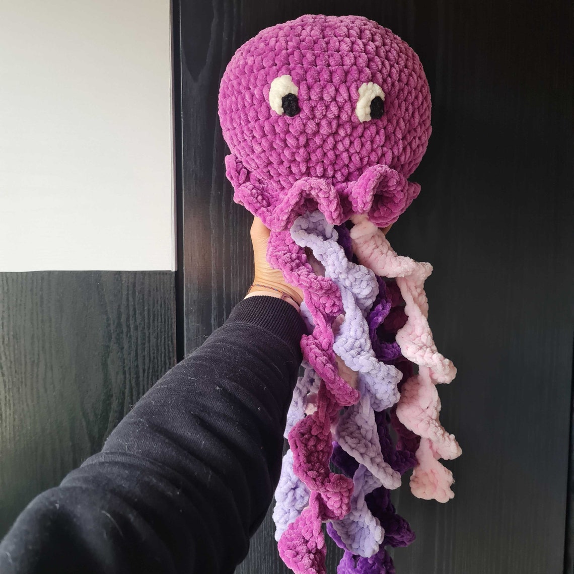 Hobi the Giant Octopus Crocheted Plushie Giant Crocheted Octopus ...