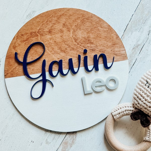 Name Signs for Nursery Boy - Etsy