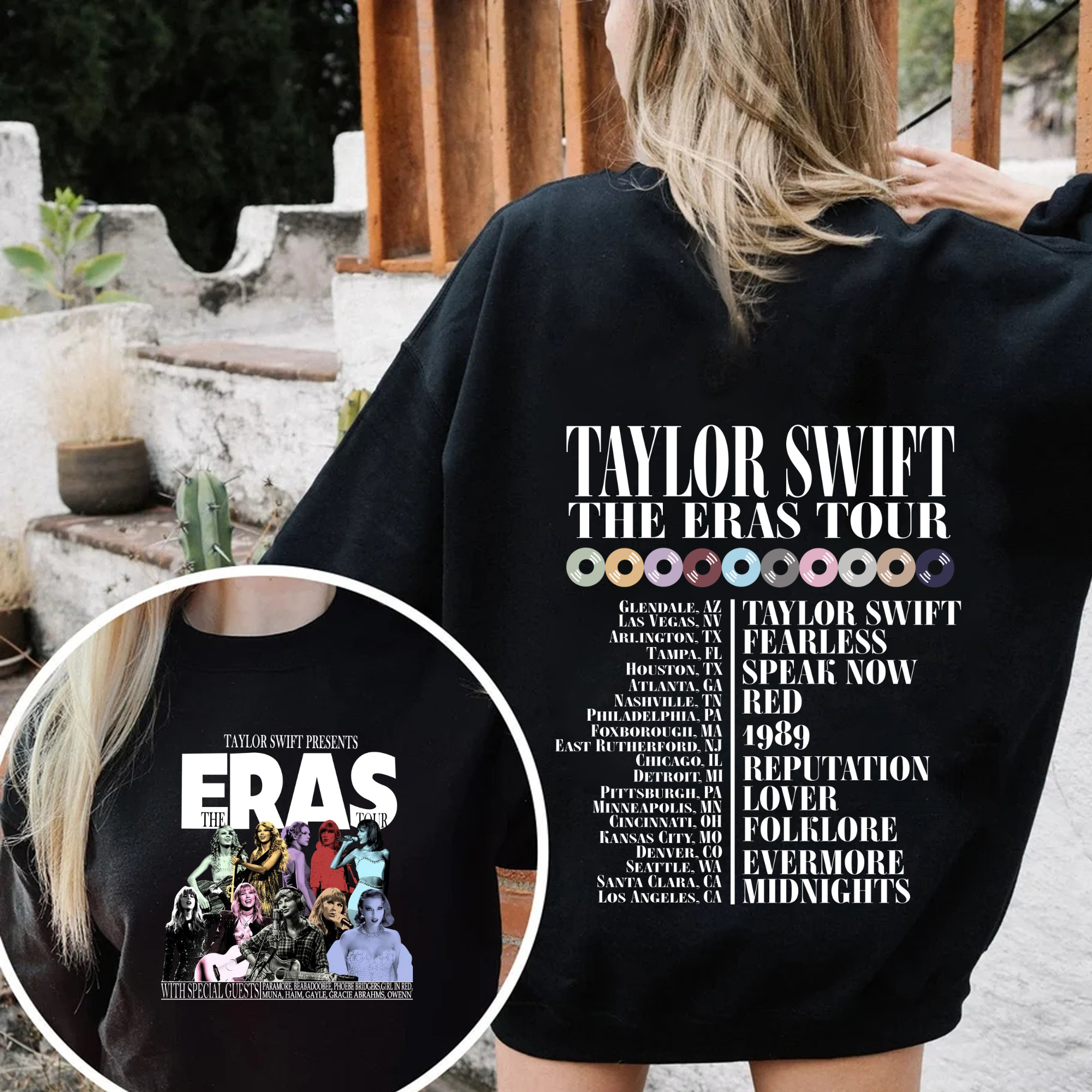 Eras Tour Shirt, Taylor Front Shirt, Shirt, Eras Tour Outfit, Midnights ...