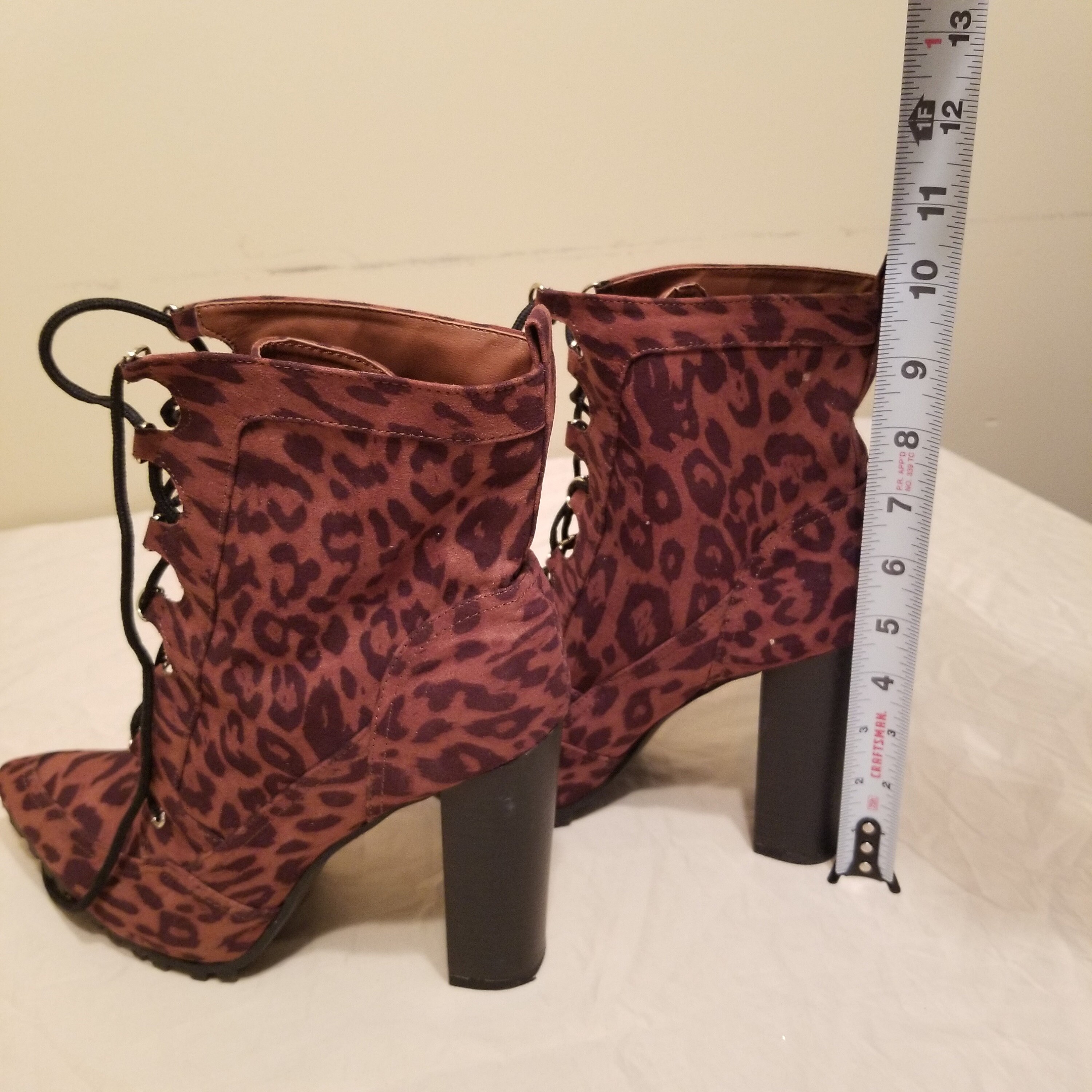 Holland Park Cheetah Print Ankle Booties - Etsy