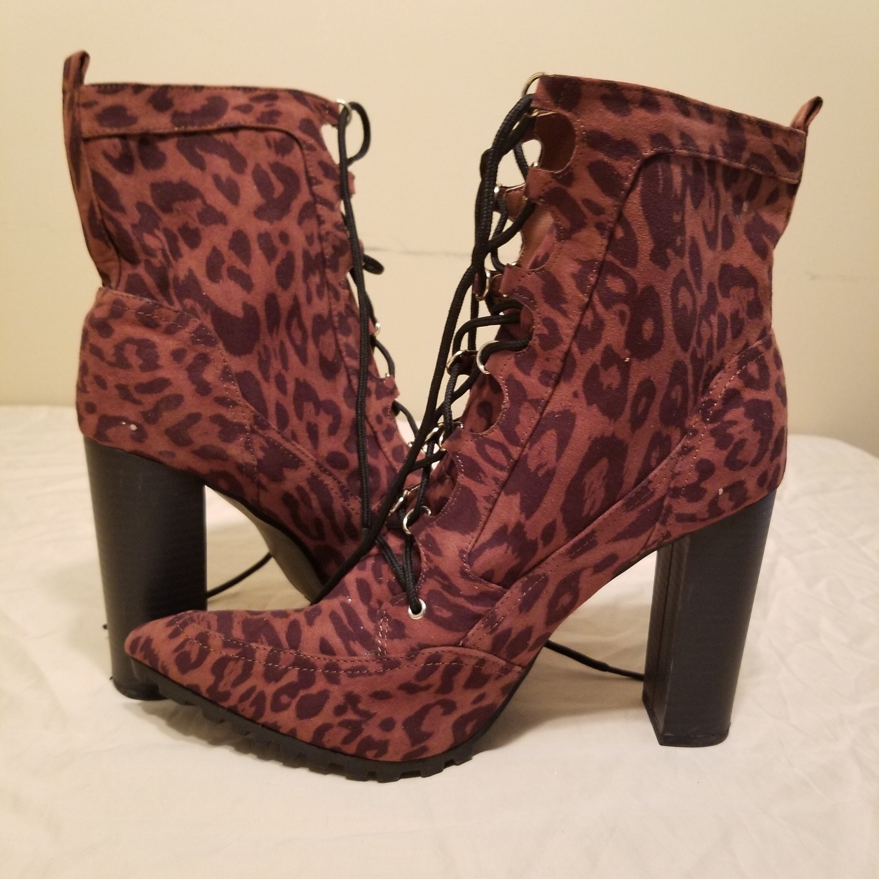 Holland Park Cheetah Print Ankle Booties - Etsy