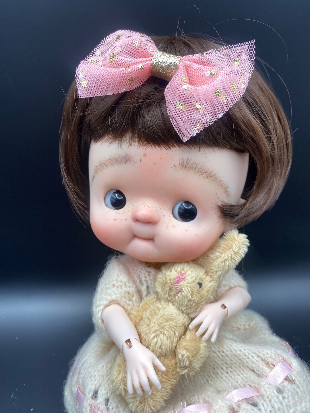Doris Ooak Custom Recast Q Baby BJD Doll UK Doll Artist - Etsy