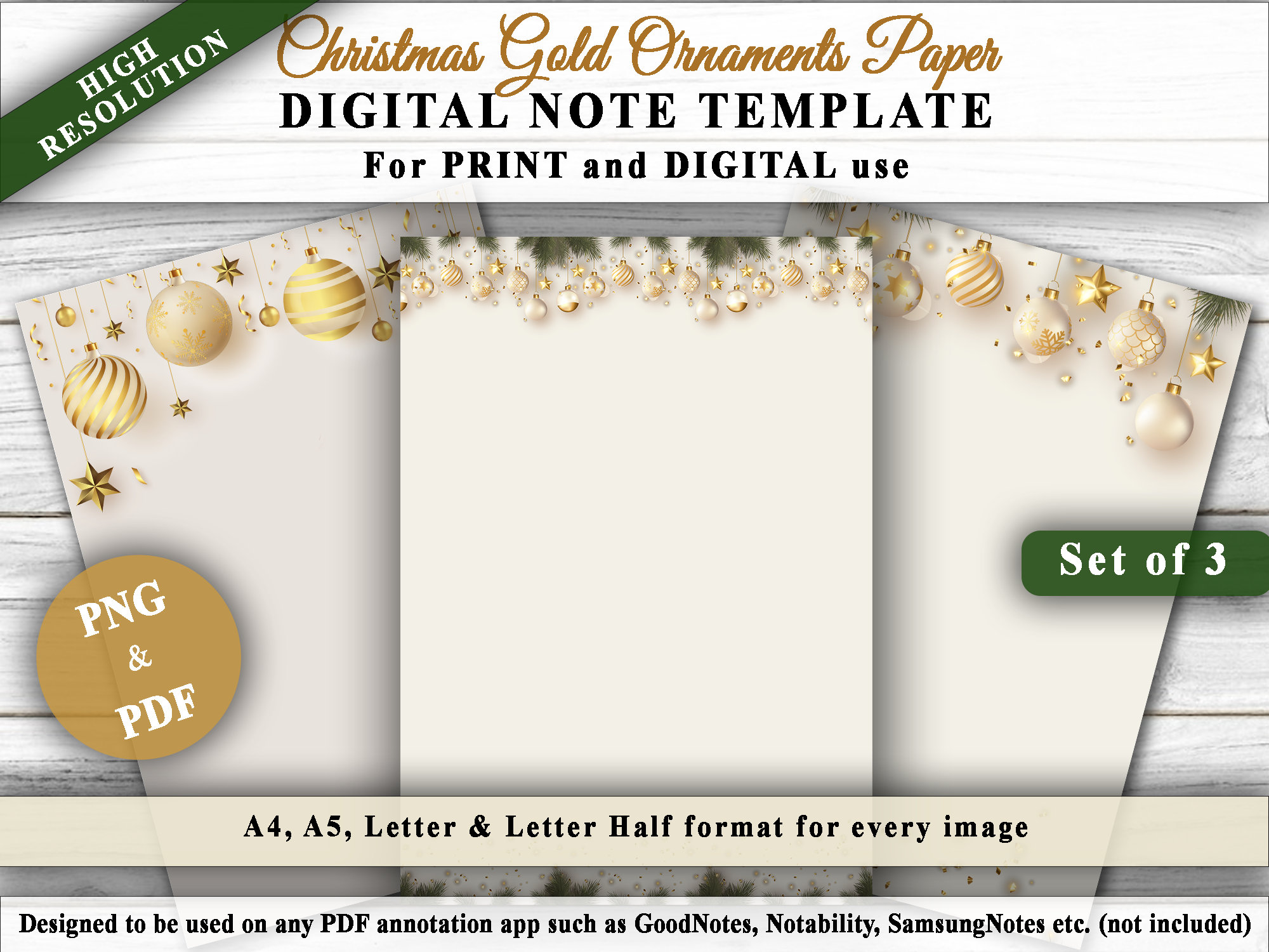 Printable Christmas Stationery, Paper Templates, Letter Template ...