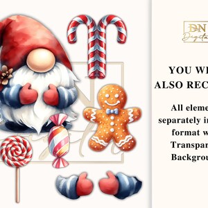 Christmas Gnome Gift Card Holder Template 2 • Handmade Christmas Card ...